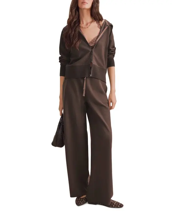 Splendid Winslow Wide Leg Drawstring Pants - Java