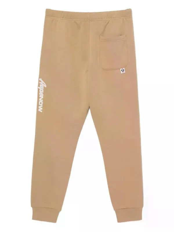 AAPE BY *A BATHING APE Moonface Track Trousers - Neutrals