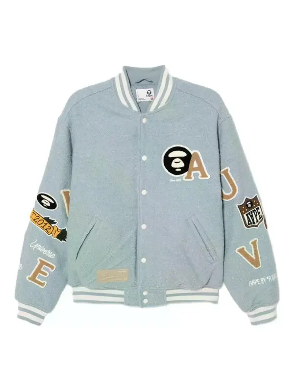 AAPE BY *A BATHING APE Logo-embroidered Jacket