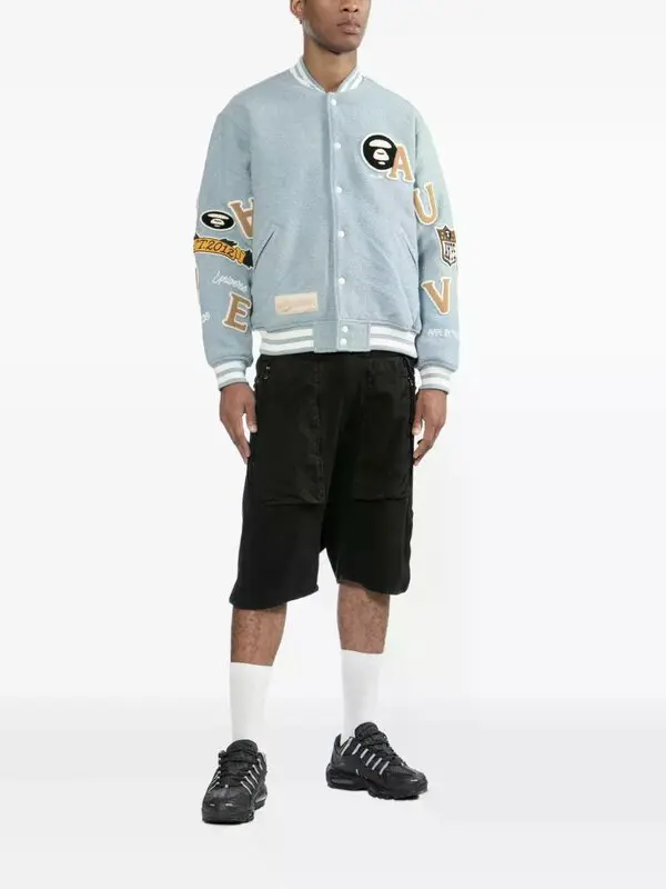 AAPE BY *A BATHING APE Logo-embroidered Jacket