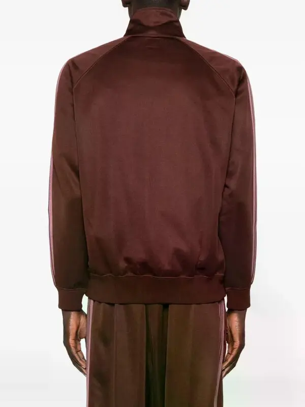 Needles Striped Zip Jacket - Brown