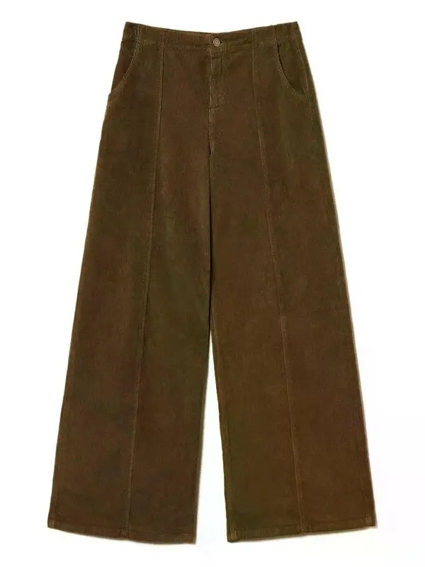 TWINSET Corduroy Trousers - Brown