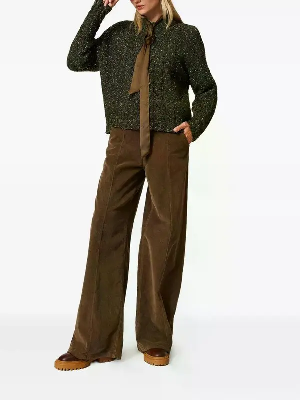 TWINSET Corduroy Trousers - Brown