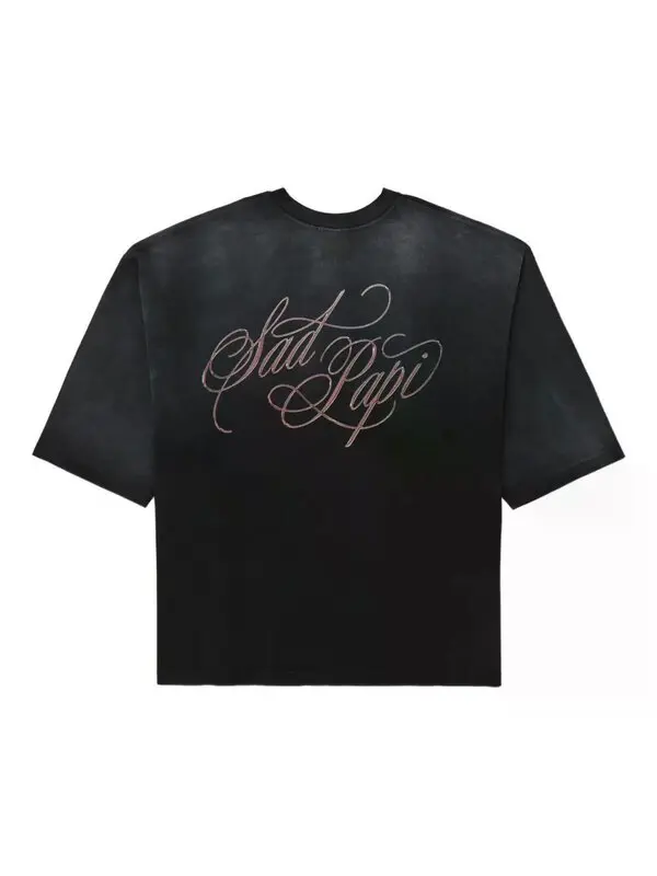 WILLY CHAVARRIA Logo-embroidered T-shirt