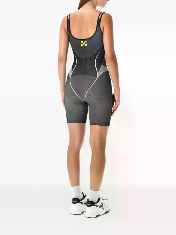 Off-White Race Logo Arrow Seamless Playsuit