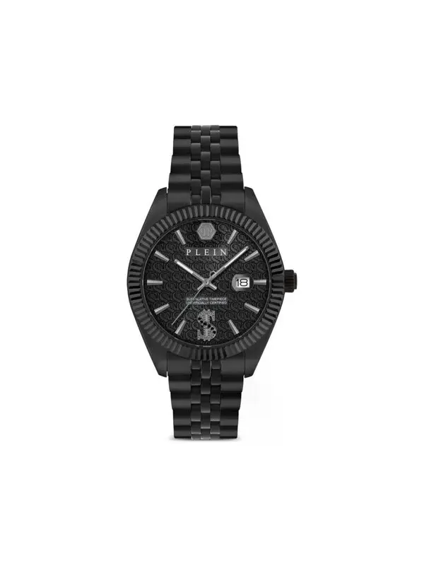 Philipp Plein Date Superlative 41mm Watch - Black