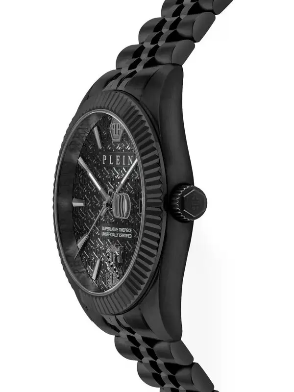 Philipp Plein Date Superlative 41mm Watch - Black