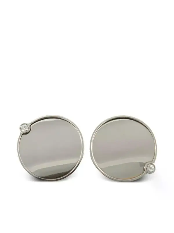 MAISON MARGIELA Mirror Earrings - Silver
