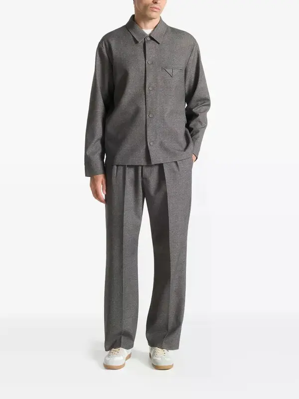 Manière De Voir Leo Textured Tailored Shirt