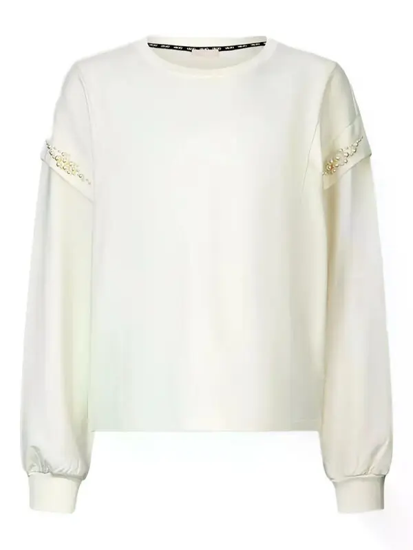 Liu Jo Pearl-embellished Sweatshirt