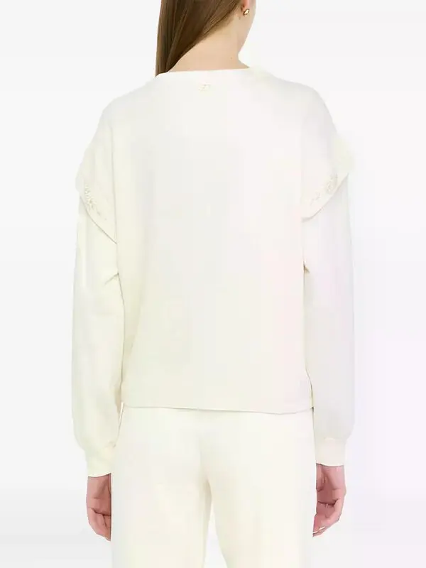 Liu Jo Pearl-embellished Sweatshirt