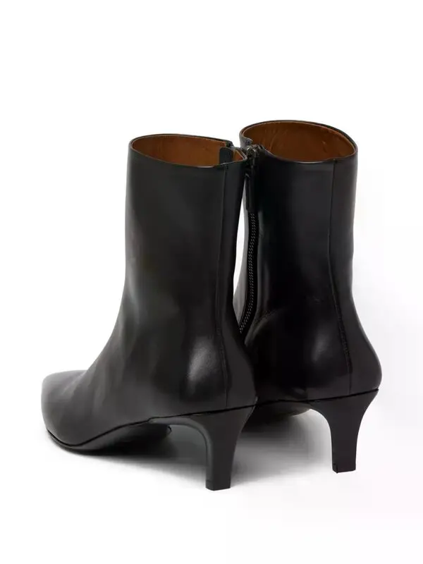 Marsèll Aculeo Basalt Pointed-toe Kitten-heel Boots