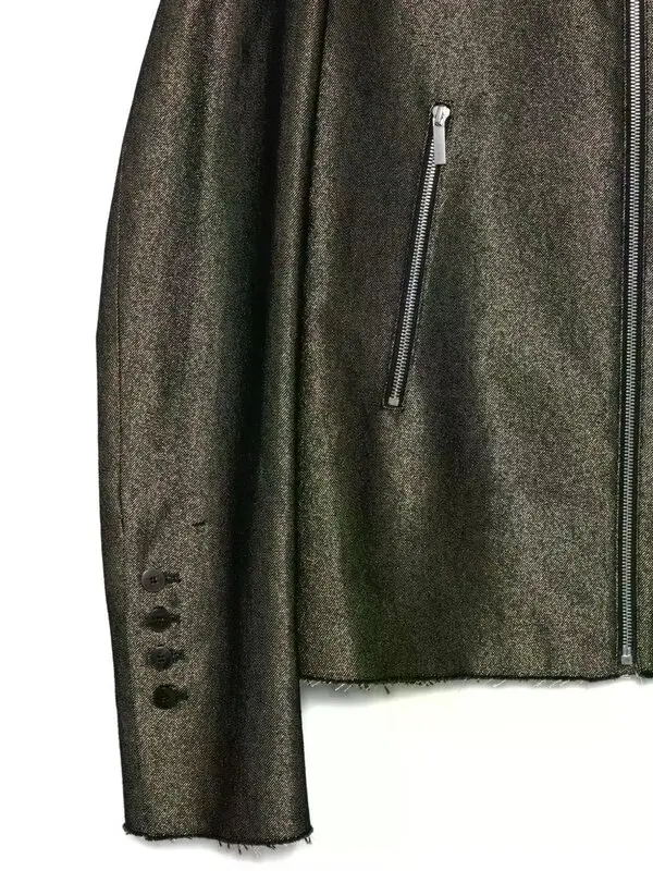 SAPIO Frayed-edge Metallic Jacket