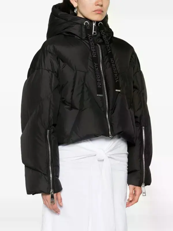 Khrisjoy Hooded Zip Jacket - Black