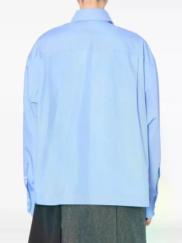 Kolor Lace-paneled Shirt