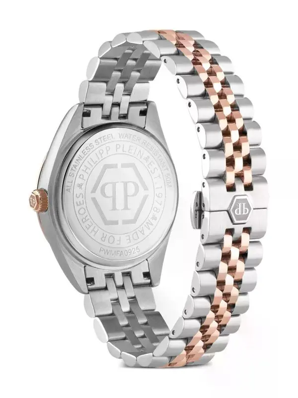 Philipp Plein Date 41mm Watch - Brown