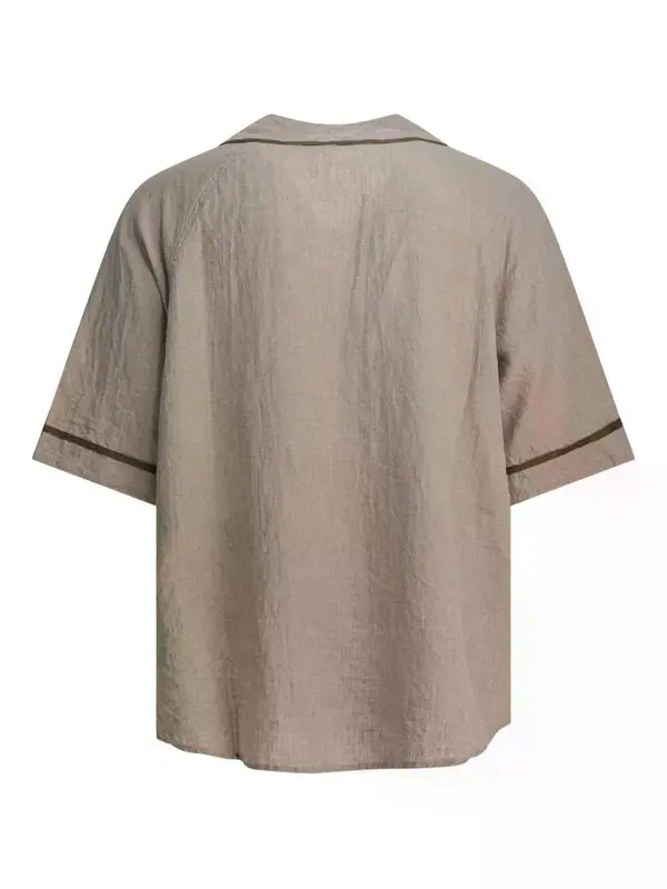Kapital Appliqué Button Shirt