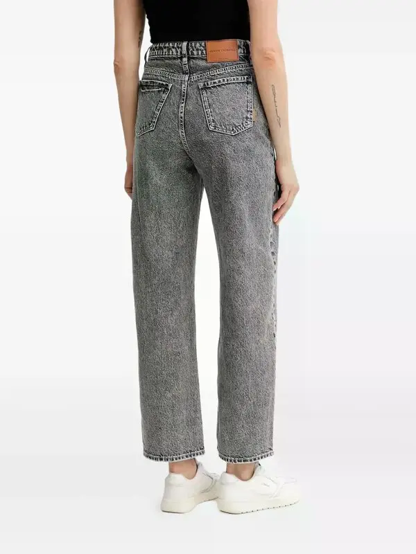 Armani Exchange Acid-wash Jeans