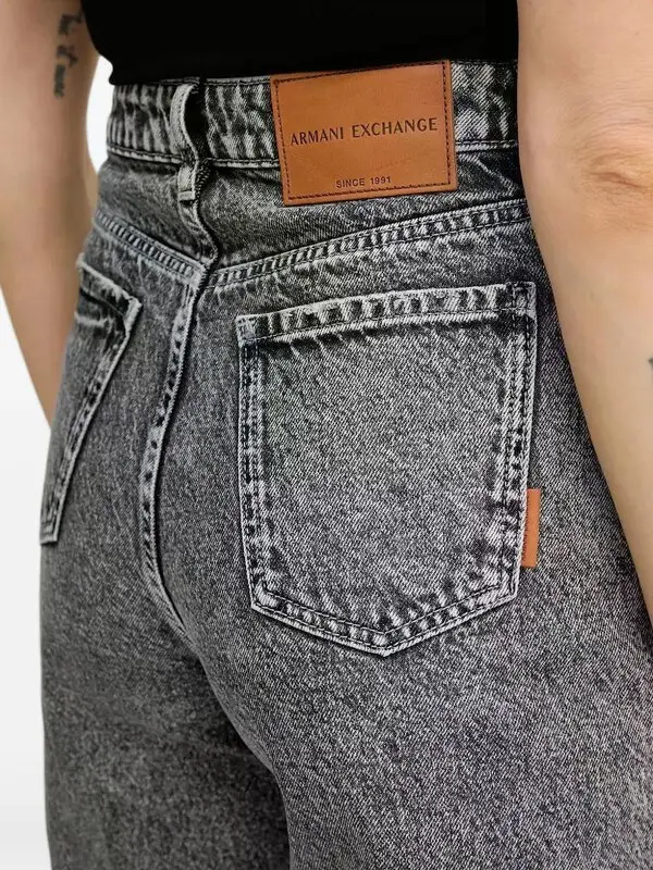 Armani Exchange Acid-wash Jeans
