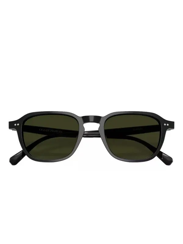 Oliver Spencer Geometric-frame Sunglasses