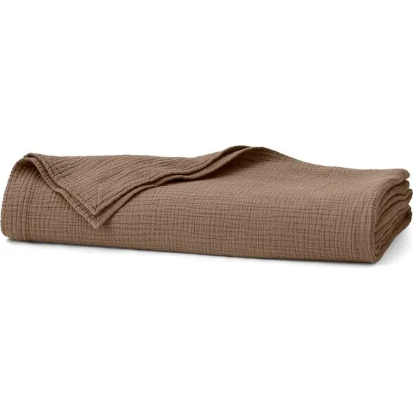 BOLL & BRANCH Dream Bed Blanket - Walnut