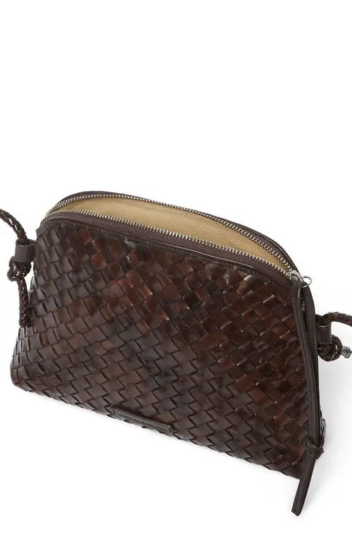 LOEFFLER RANDALL Mallory Woven Leather Crossbody Bag