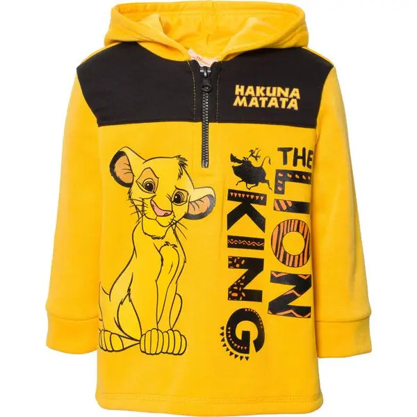Disney Fleece Half-zip Hoodie