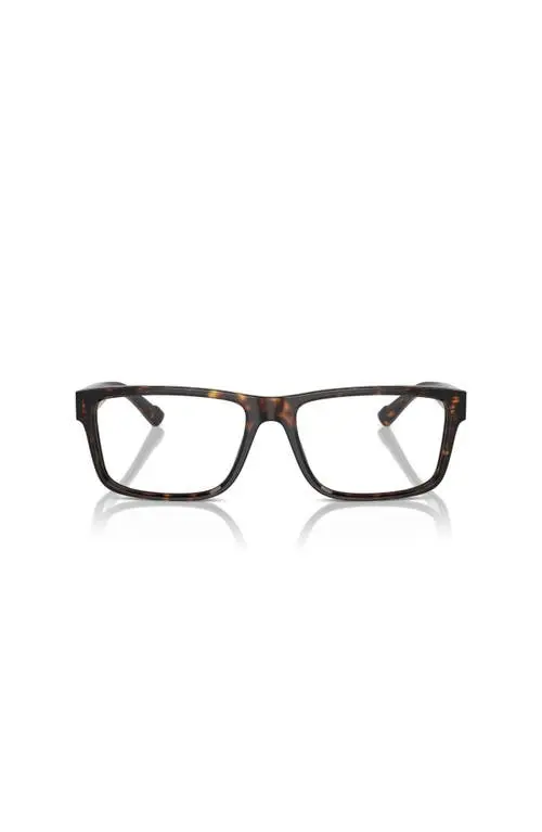 FERRARI Rectangle Full Rim Acetate Eyeglasses - Tortoise