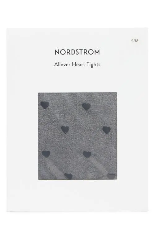 Nordstrom Heart Jacquard Tights