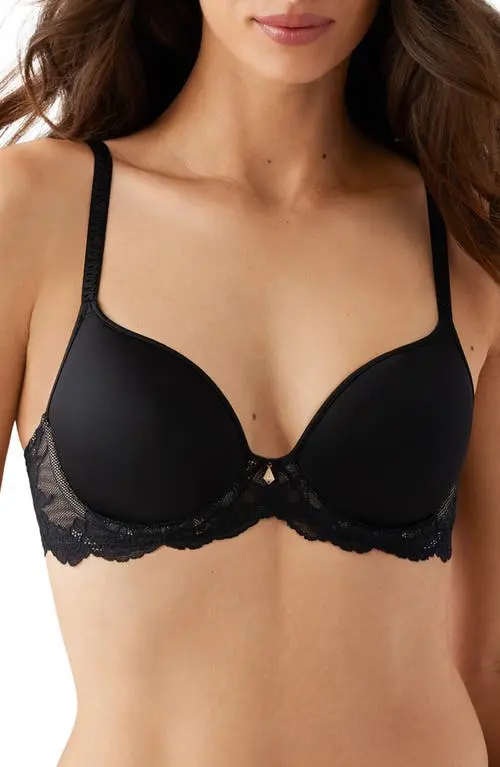 Wacoal Vivid Attraction Underwire T-shirt Bra - Black