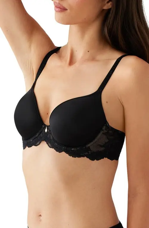 Wacoal Vivid Attraction Underwire T-shirt Bra - Black