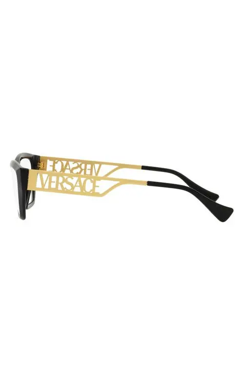 Versace 55mm Irregular Optical Glasses