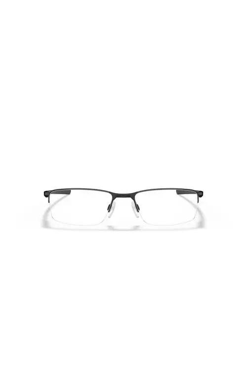 Oakley 54mm Rectangle Optical Glasses - Black