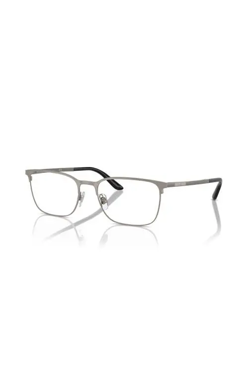 Giorgio Armani 53mm Square Optical Glasses - Grey