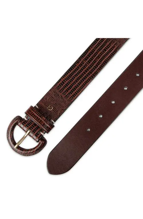 Cole Haan Embossed Leather Belt