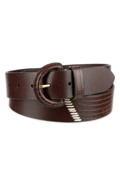 Cole Haan Embossed Leather Belt