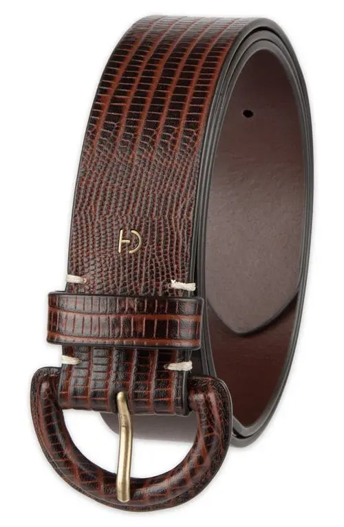 Cole Haan Embossed Leather Belt