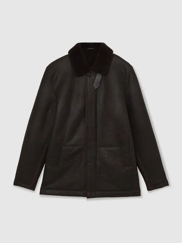 REISS Raven Shearling Jacket