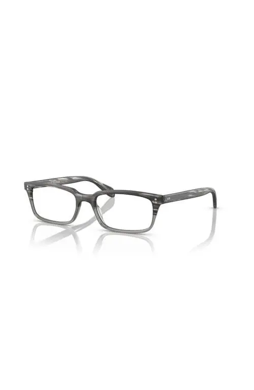 Oliver Spencer 53mm Rectangle Optical Glasses - Grey