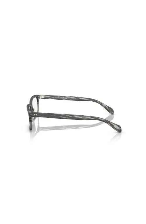 Oliver Spencer 53mm Rectangle Optical Glasses - Grey
