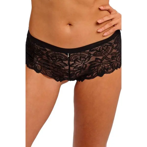 Wacoal Abellia Lace Boyshorts - Black