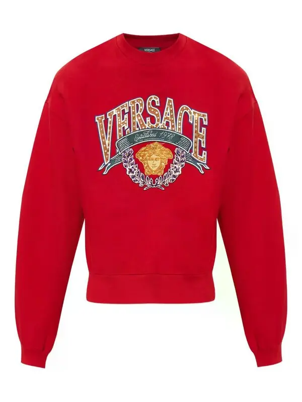 Versace Medusa Appliqué Sweatshirt