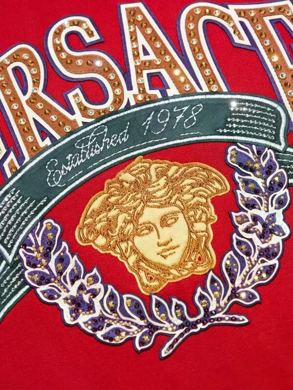 Versace Medusa Appliqué Sweatshirt
