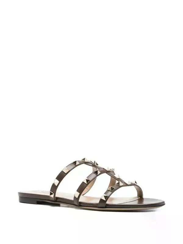 Valentino Garavani Rockstud Slide Sandals