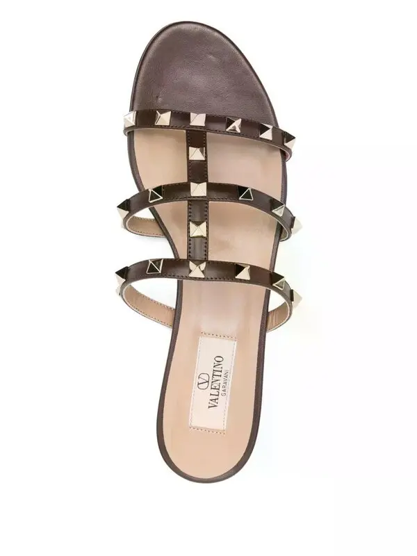 Valentino Garavani Rockstud Slide Sandals