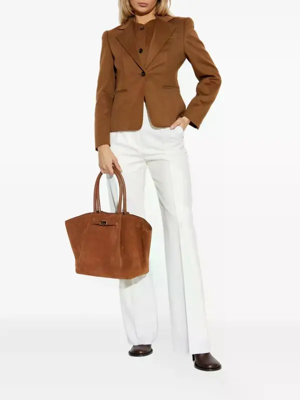 Max Mara Glenn Wool Blazer - Brown