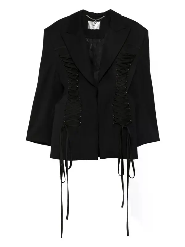 NISSA Lace-up Blazer