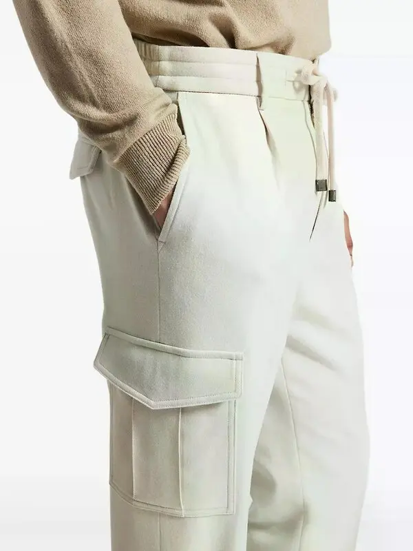 Peserico Pleated Cargo Trousers