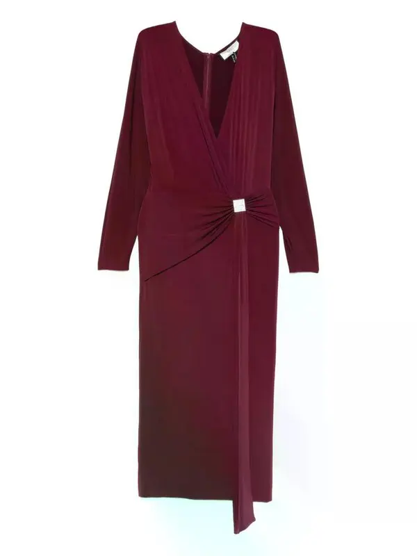 NISSA V-neck Wrap Dress