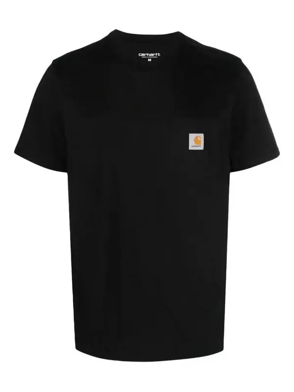 Carhartt Work In Progress Logo-patch T-shirt - Black